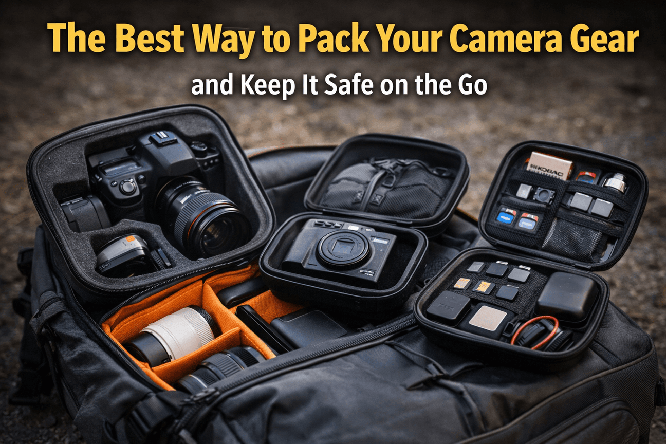 Best Way to Pack Your Camera Gear and Keep It Safe on the Go – Procase