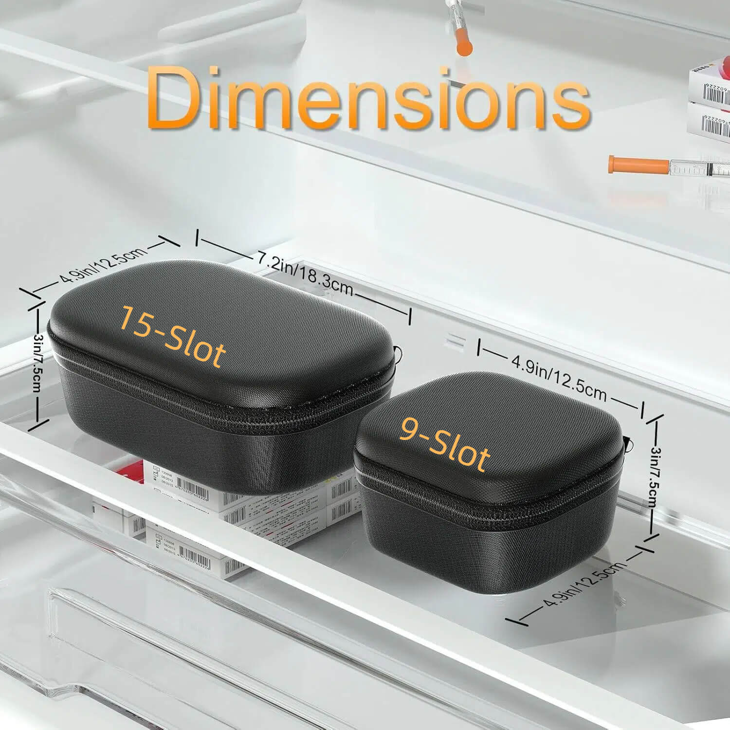 Insulin Vials Hard Case for 10ml U-100 Vials | ProCase – Procase