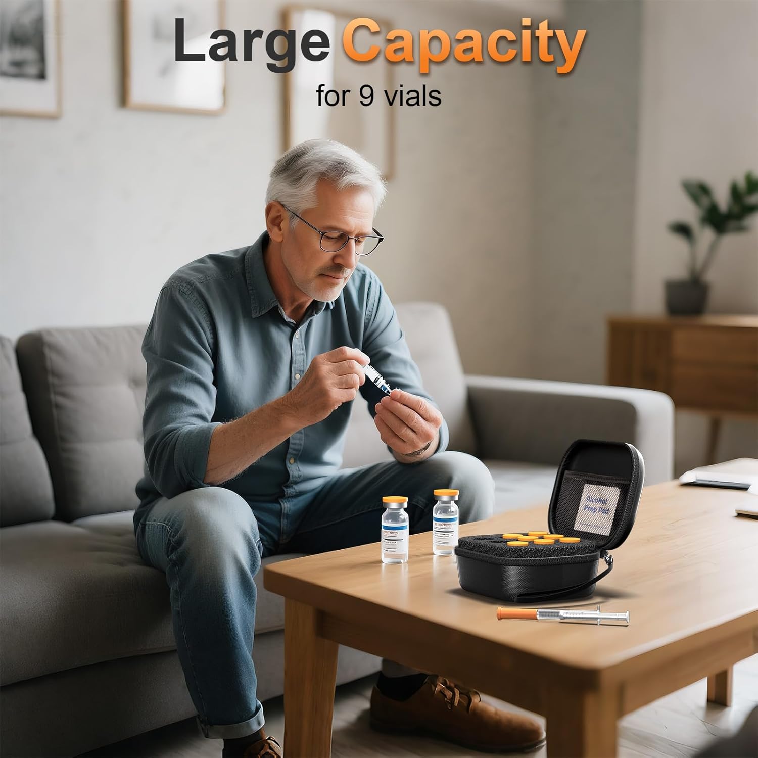 Insulin Vials Hard Case for 10ml U-100 Vials | ProCase – Procase