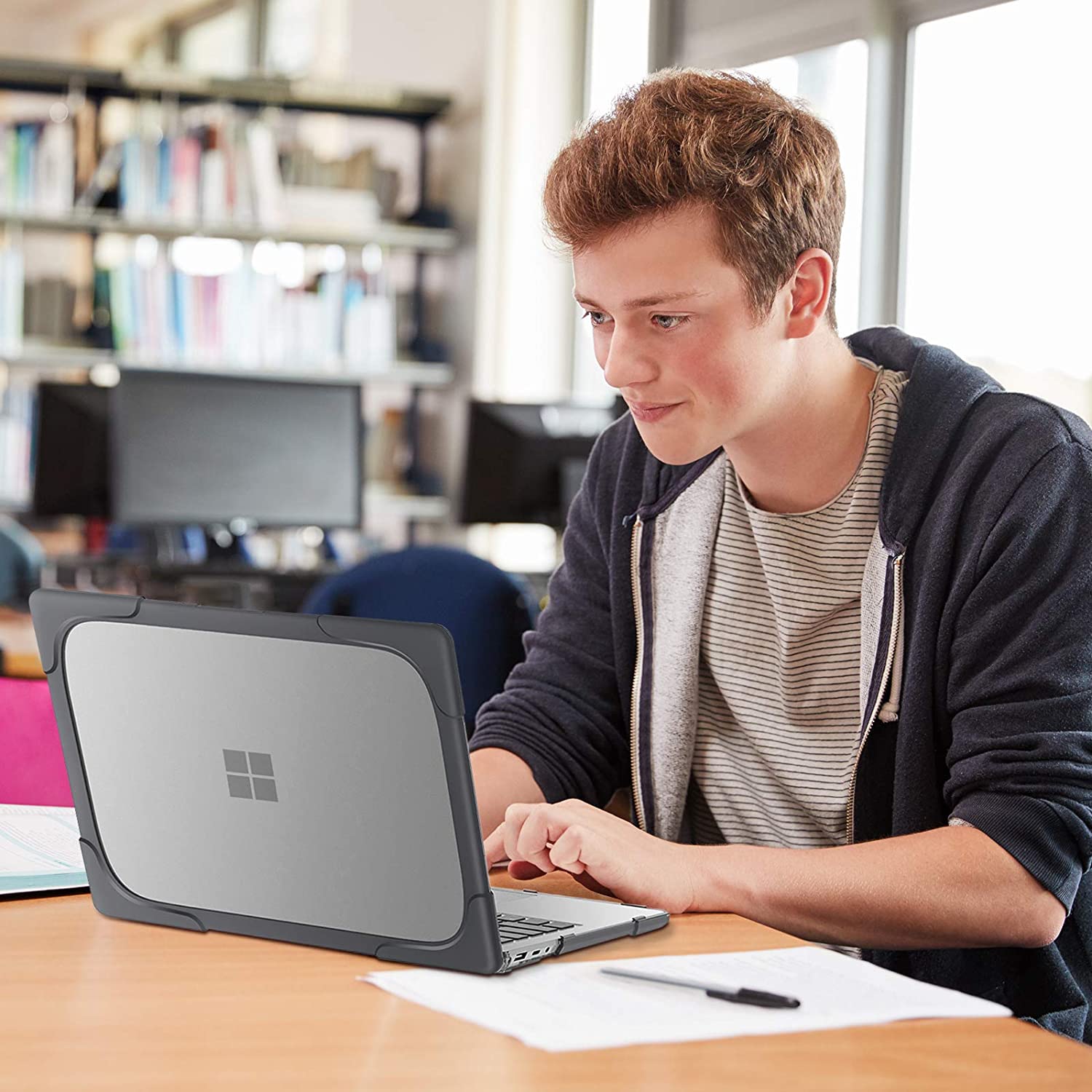 Microsoft Surface Laptop 15" 3rd Gen/ 4th Gen/ 5th Gen Heavy Duty Case ...